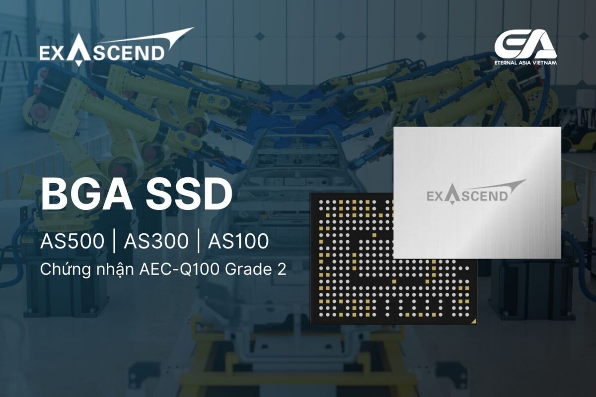 BGA SSD Exascend AS300 PCIe 4.0 - EASTERN ACCESS VIỆT NAM (EAVN)